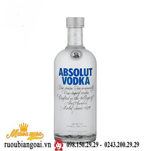 ruou-vodka-absolute-white - Vang Nhập Khẩu